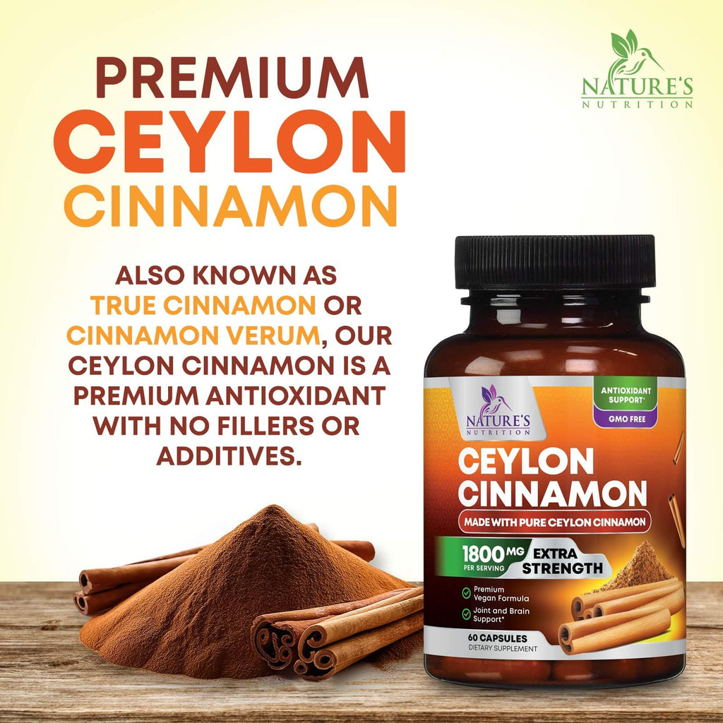 vegan-friendly ceylon cinnamon supplement