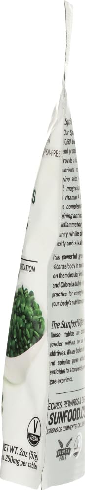 vegan-friendly chlorella spirulina supplement
