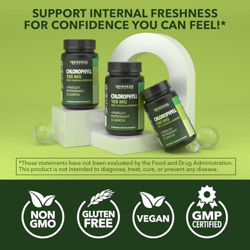 vegan-friendly chlorophyll dietary supplement