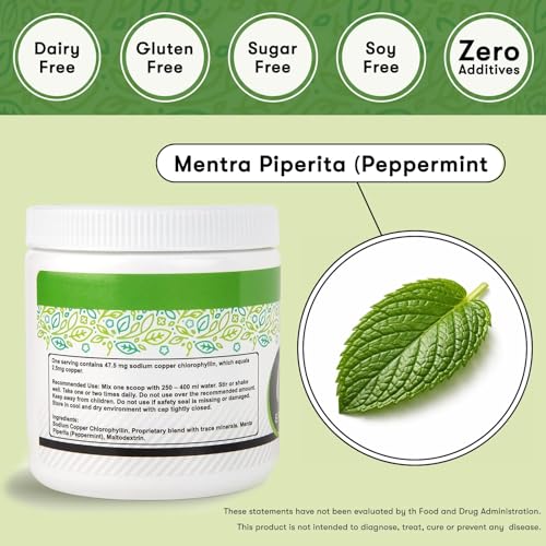 vegan-friendly chlorophyll powder option