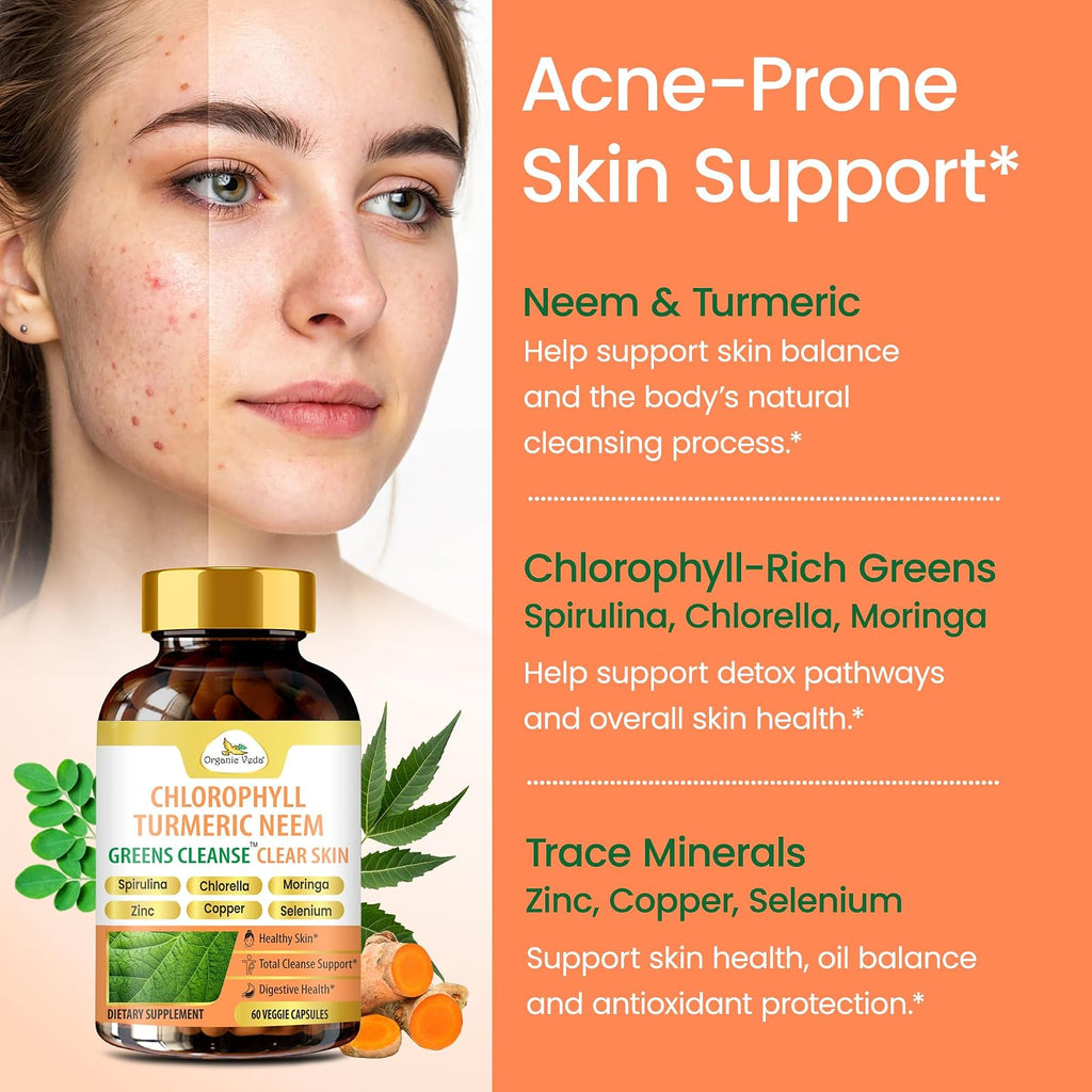 Vegan-friendly chlorophyll supplement capsules