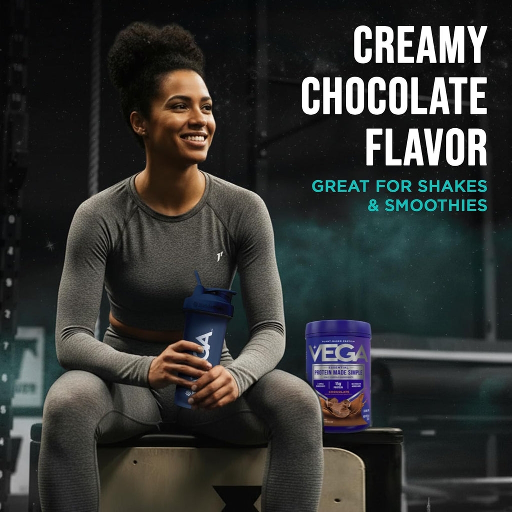vegan-friendly chocolate protein supplement