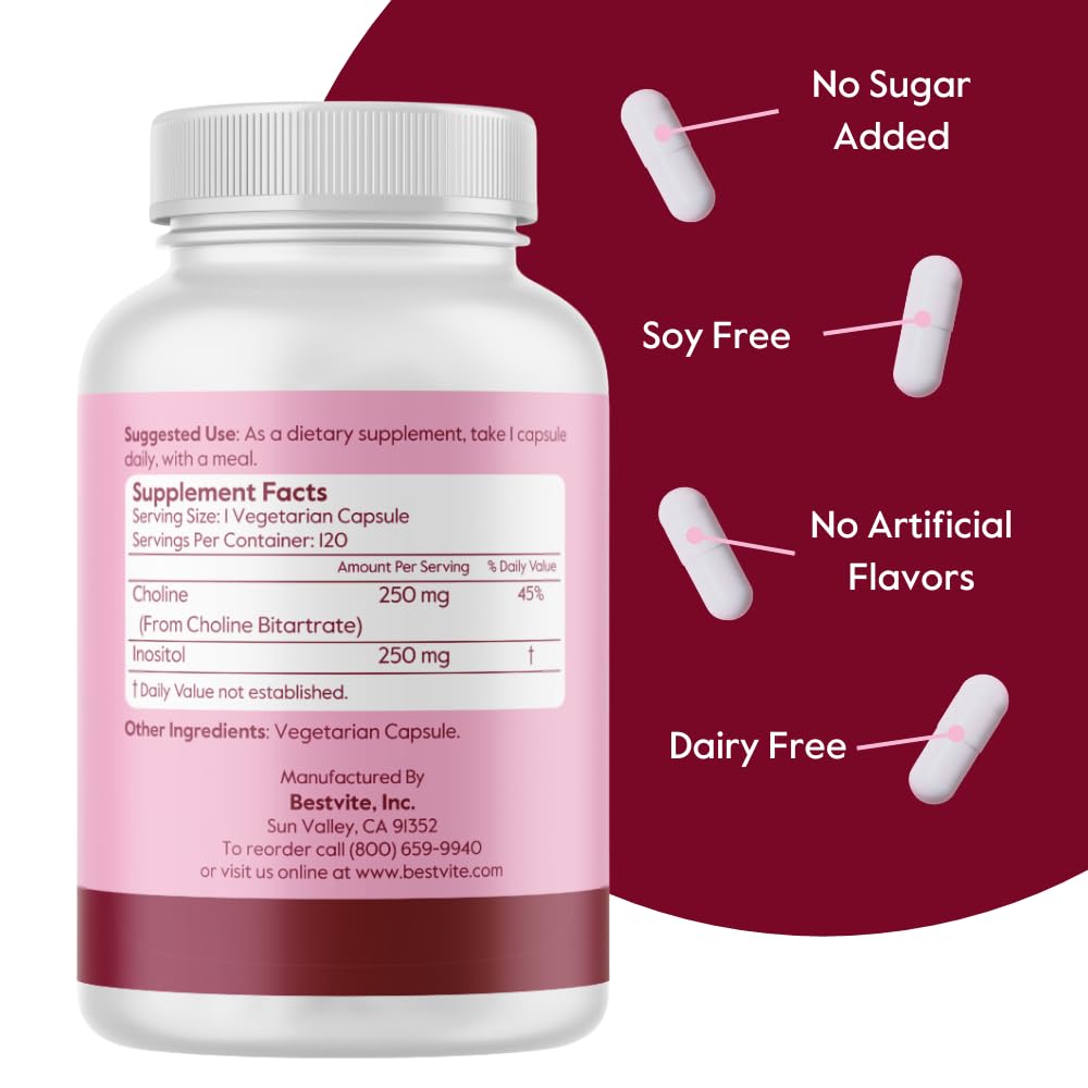 vegan-friendly Choline Inositol