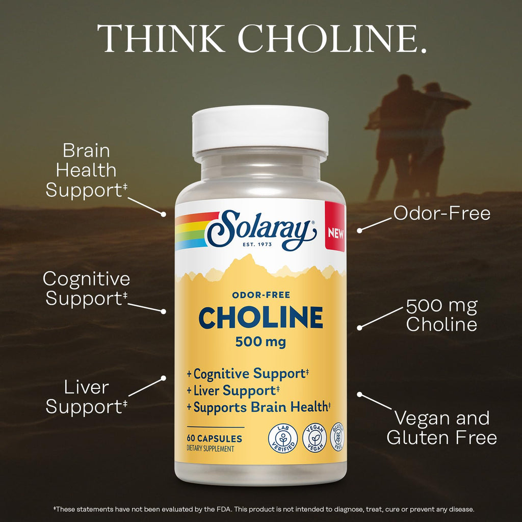 Vegan-friendly choline supplement