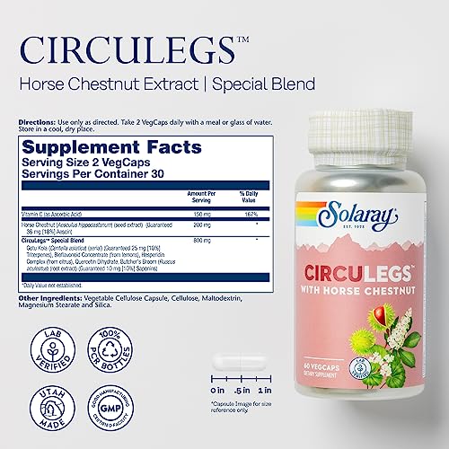 vegan-friendly Circulegs supplement capsules