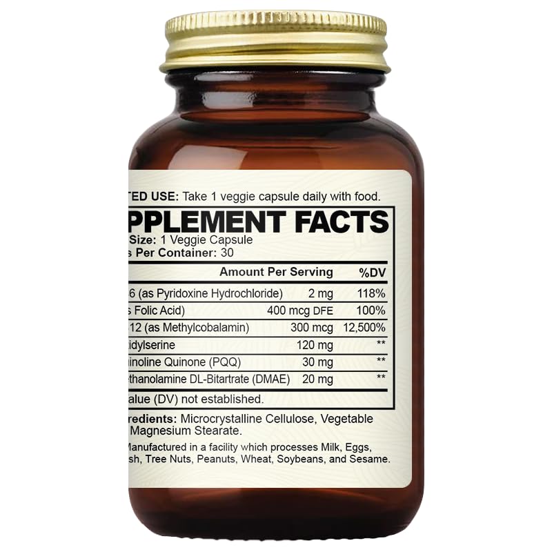 vegan-friendly cognitive support supplement