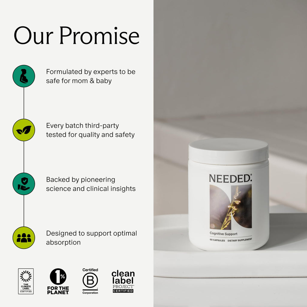 Vegan-friendly cognitive support supplement