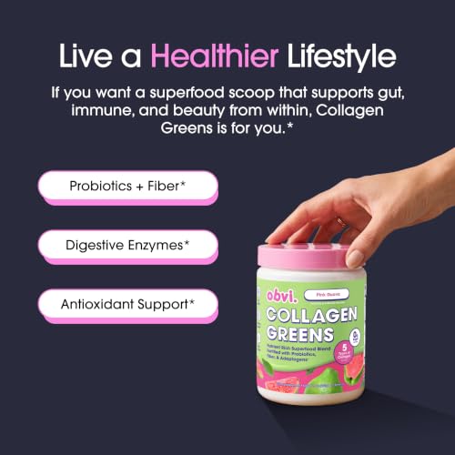 vegan-friendly collagen greens supplement