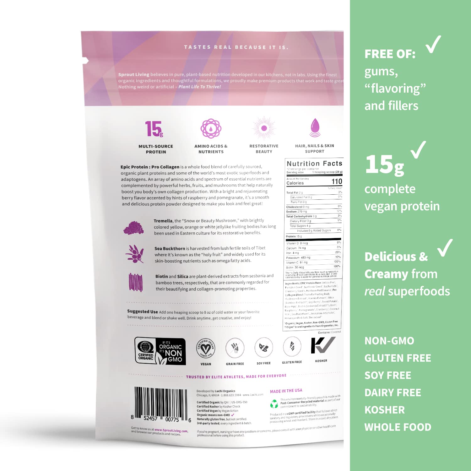 vegan-friendly collagen source