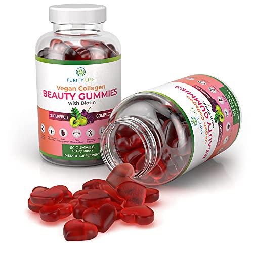 Vegan-friendly collagen support gummies