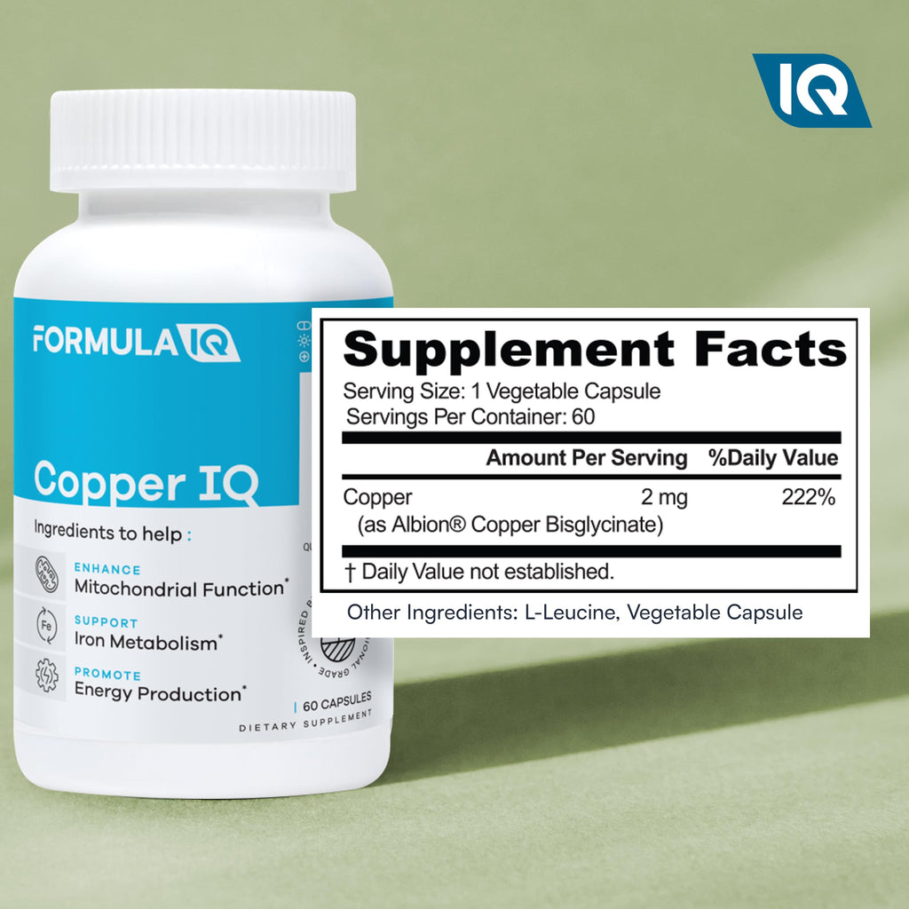 vegan-friendly copper mineral capsules