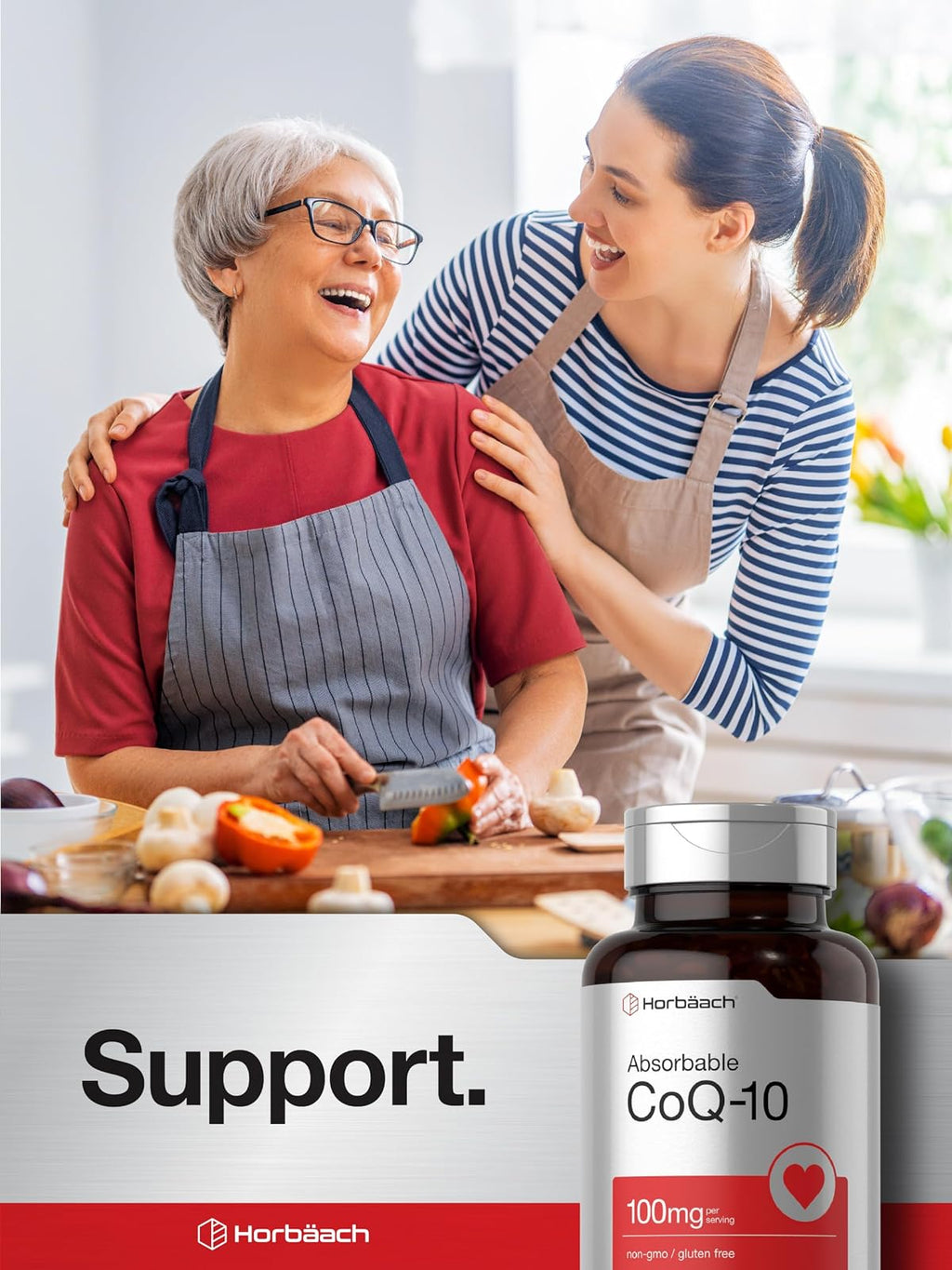 Vegan-friendly CoQ10 softgels