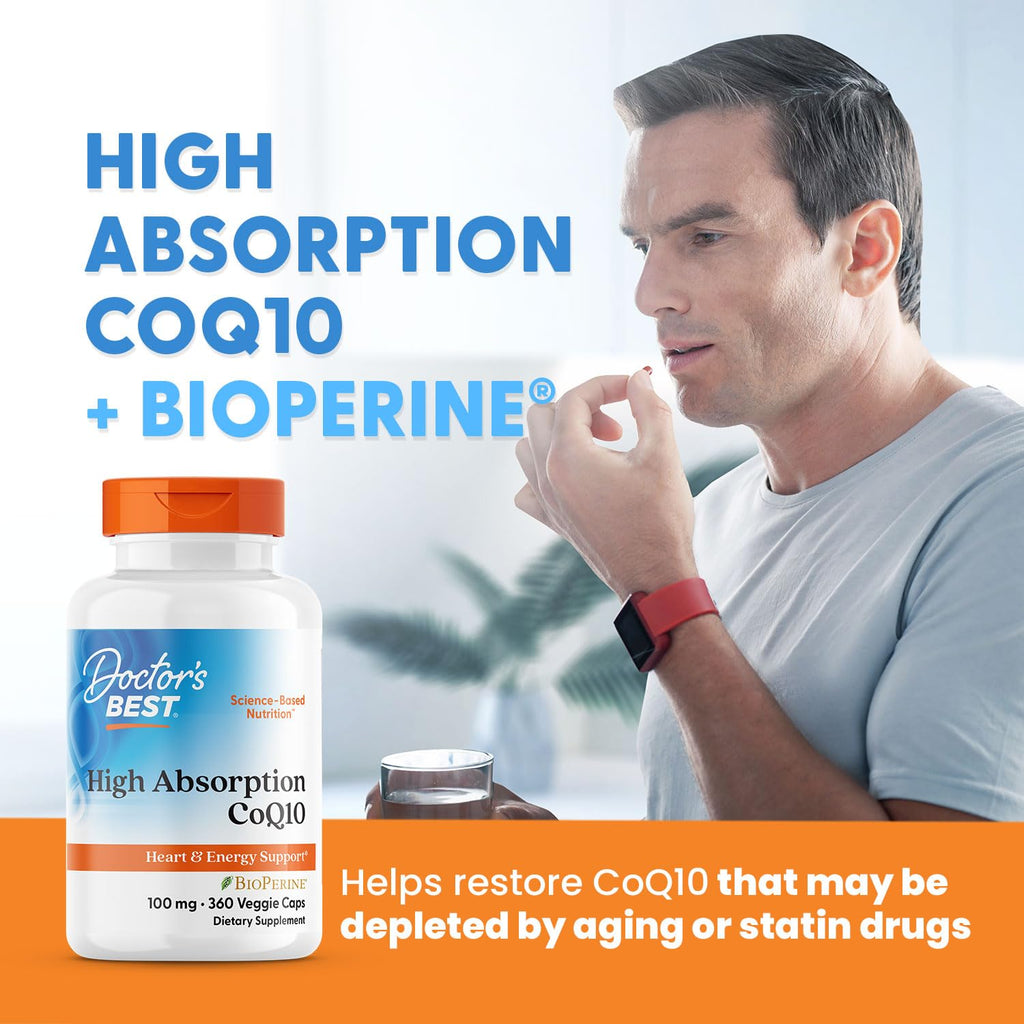 Vegan-friendly CoQ10 supplement for heart health