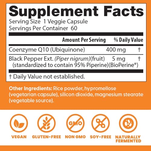 vegan-friendly CoQ10 supplement