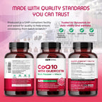 Vegan-friendly CoQ10 with Omega-3