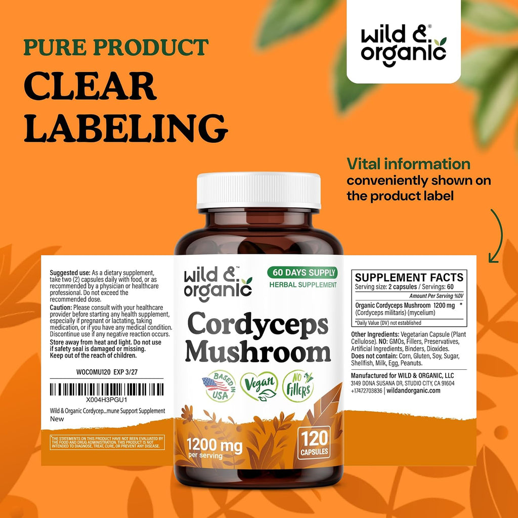 vegan friendly cordyceps capsules