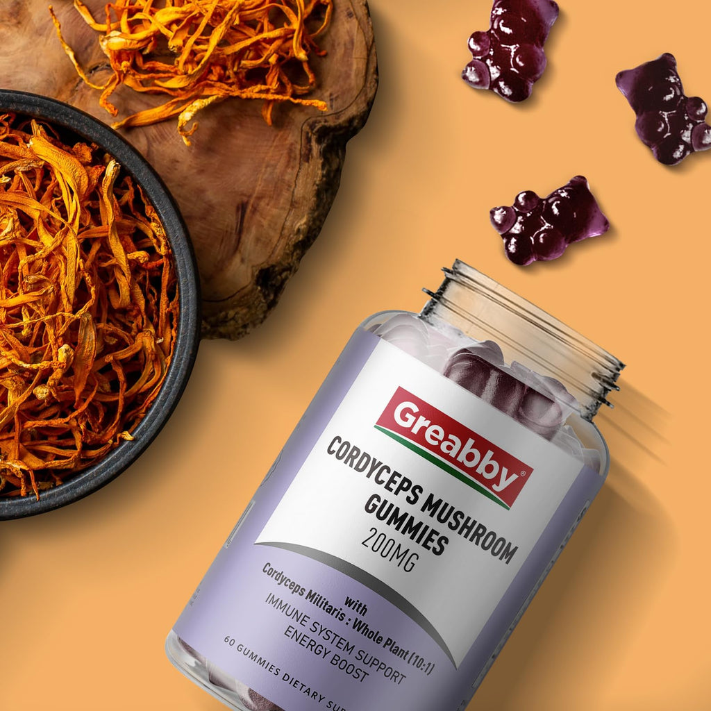 Vegan-friendly Cordyceps energy supplements