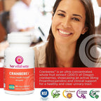 Vegan-friendly cranberry capsules