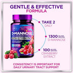 Vegan-friendly D Mannose capsules