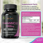 vegan-friendly D Mannose formula