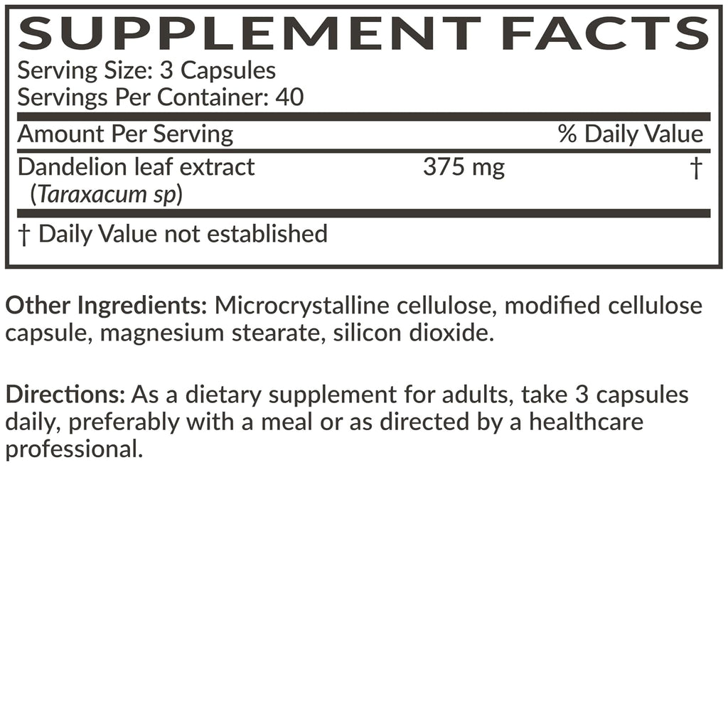 vegan-friendly dandelion herbal remedy