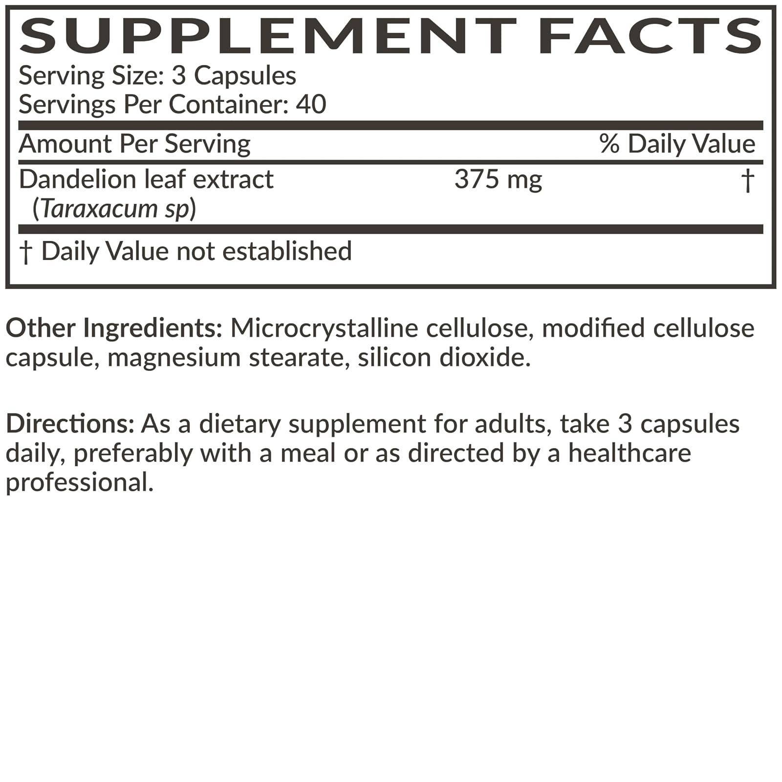 vegan-friendly dandelion herbal remedy