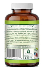 Vegan-friendly dandelion root capsules
