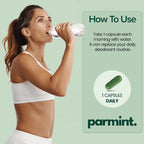 vegan-friendly deodorizing capsules