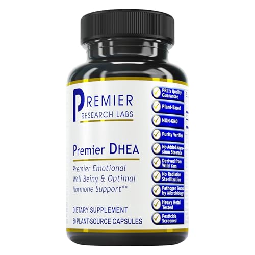 Vegan friendly DHEA capsules for healthy aging