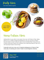 vegan-friendly digestive fiber powder