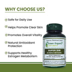 Vegan-friendly DIM capsules for wellness