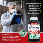 vegan-friendly Echinacea herbal capsules