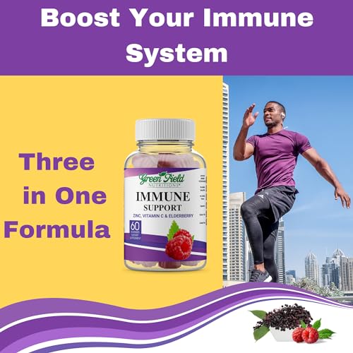 Vegan-friendly elderberry gummy vitamins