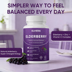 vegan-friendly elderberry gut support