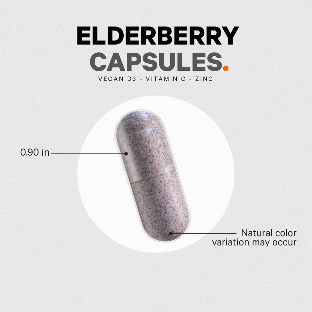 vegan-friendly elderberry health supplement