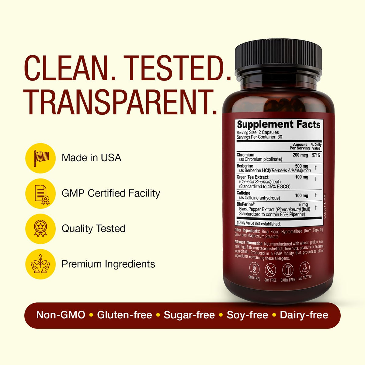 Vegan-friendly fat burner for daily use