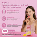 Vegan-friendly feminine balance supplements