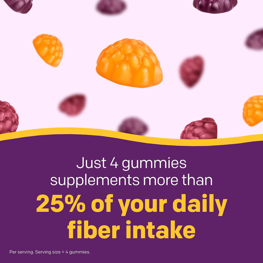 Vegan-friendly fiber gummies with psyllium