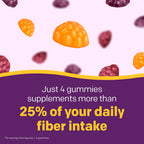Vegan-friendly fiber gummies with psyllium