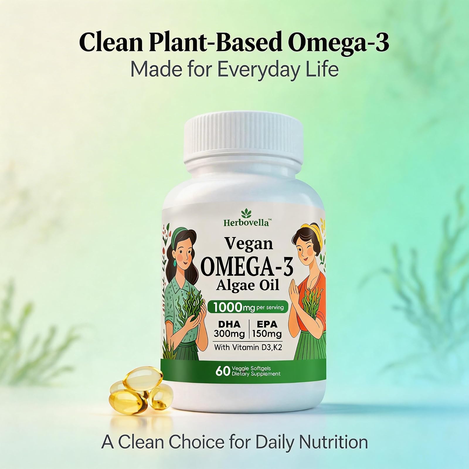 Vegan-friendly fish oil alternative