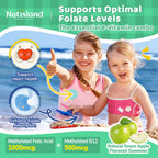 vegan-friendly folate and B12 gummies