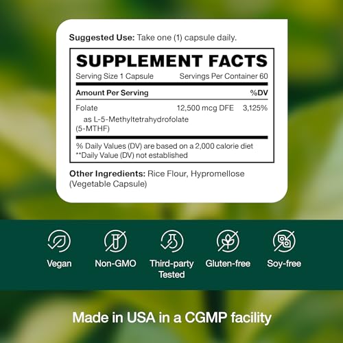 Vegan-friendly folate capsules for all