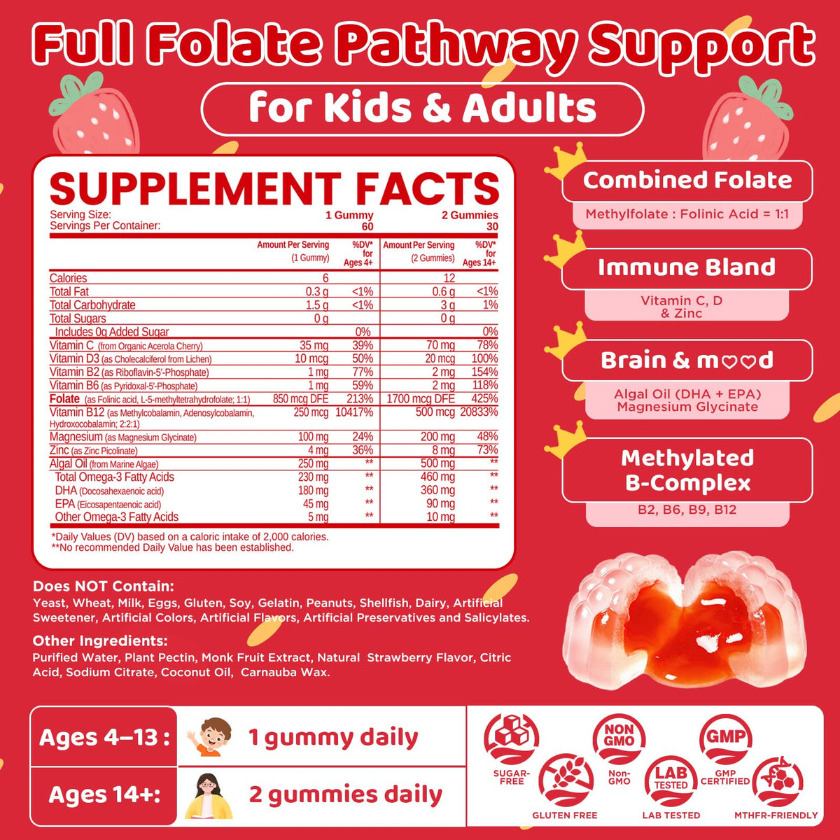 vegan-friendly folate gummy vitamins