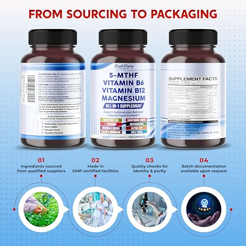 Vegan-friendly folate supplement capsules