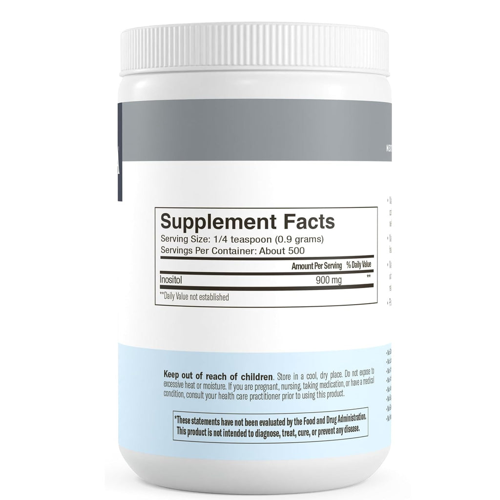 Vegan-friendly FREEDA Myo-Inositol supplement