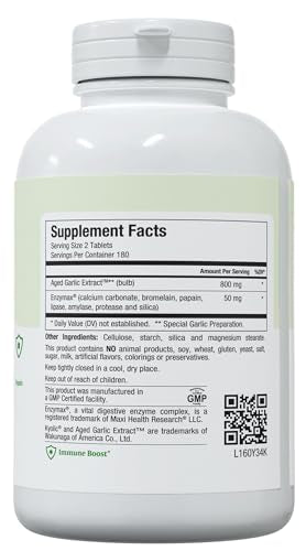 vegan-friendly garlic health product