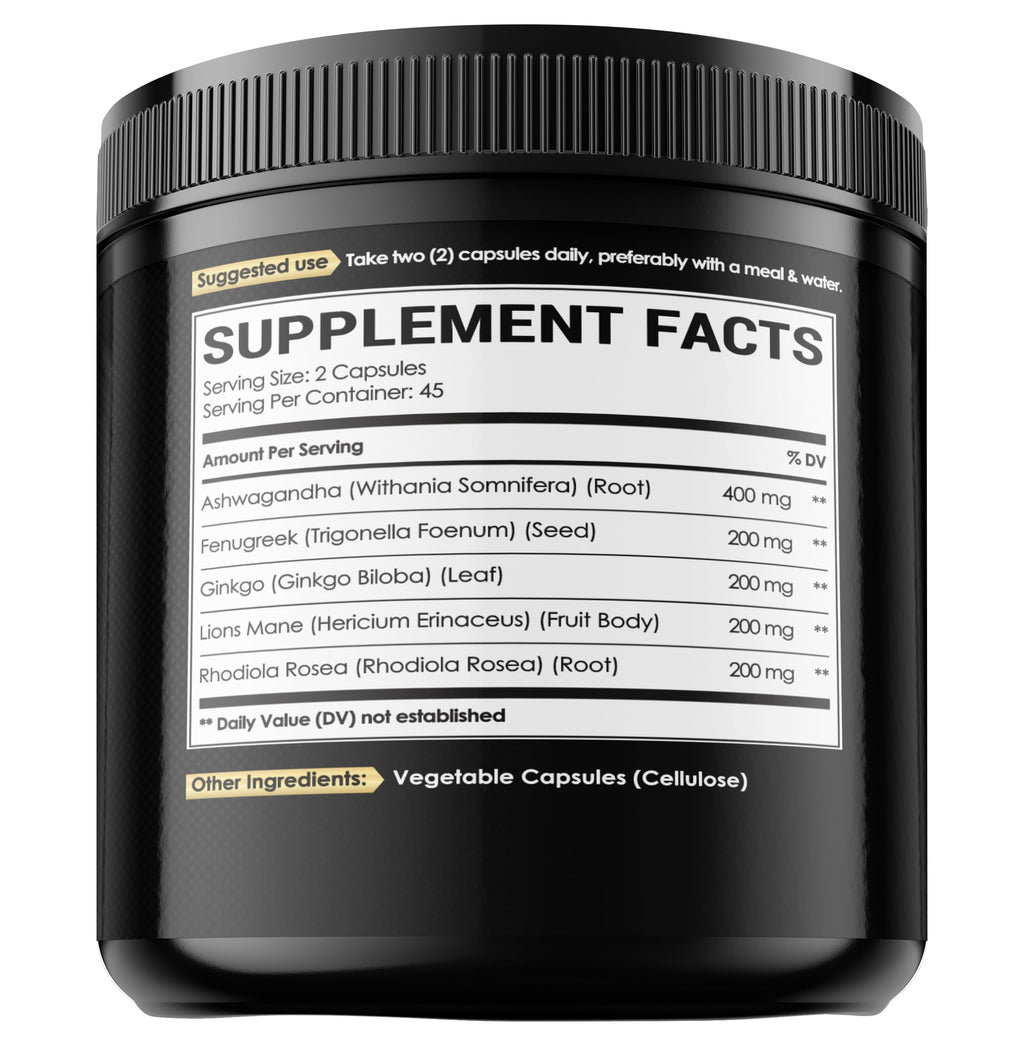 Vegan-friendly ginkgo biloba for daily use