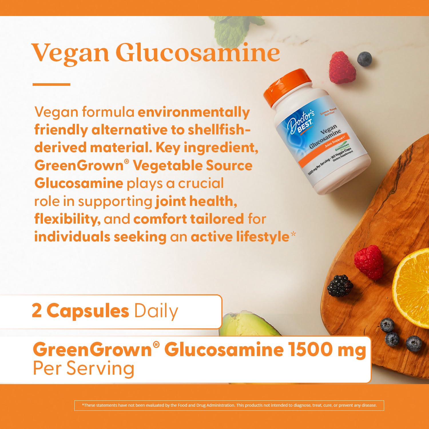 vegan-friendly glucosamine for mobility