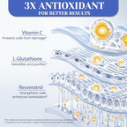 Vegan-friendly glutathione capsules