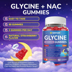 Vegan-friendly glycine gummy vitamins